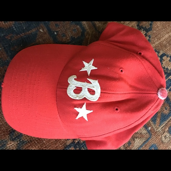 richardson pro model | Accessories | Vintage Red B Baseball Cap | Poshmark